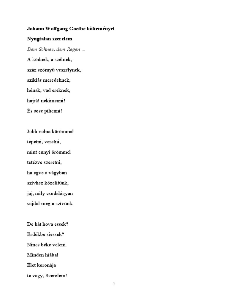 Goethe - Versek 3 | PDF