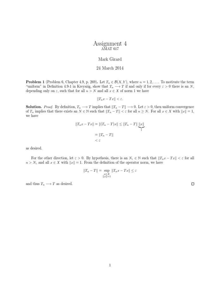 FunctionalAnalysis_HW4 | PDF