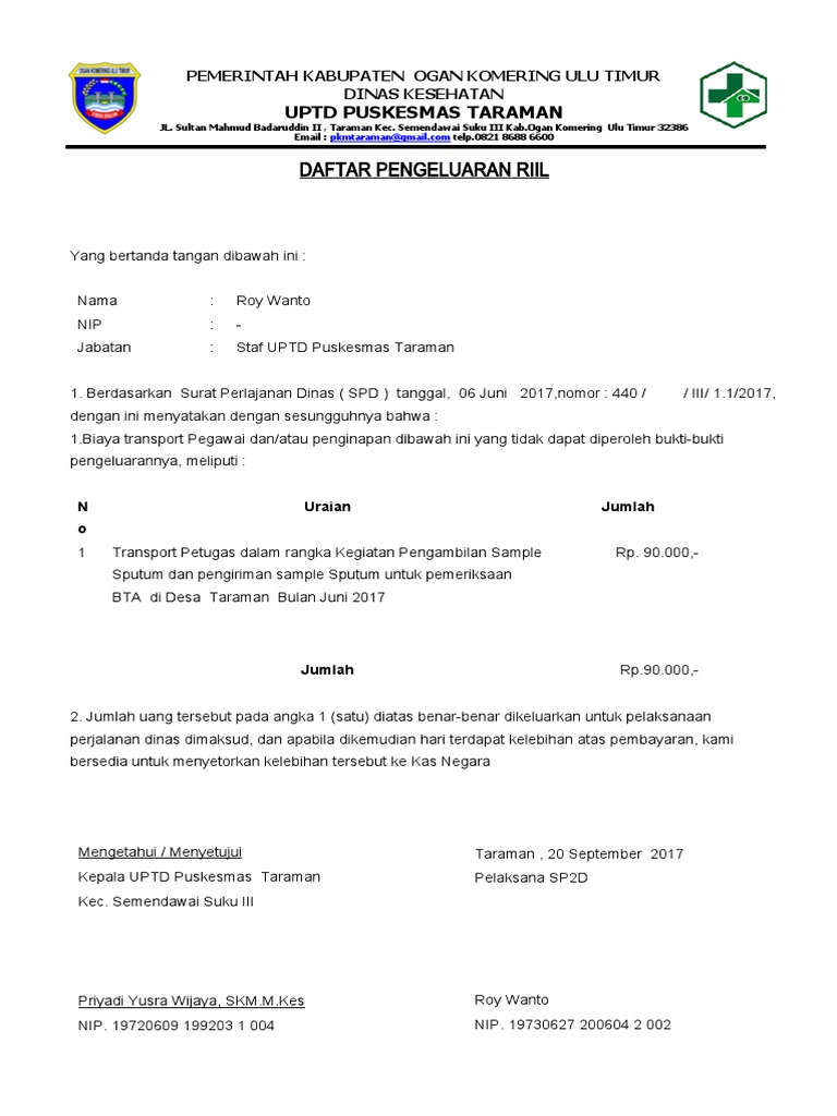 SPPD Roy Wanto | PDF