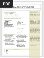 Capgemini Resume Template | PDF | Software | Computing