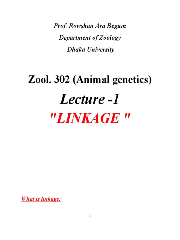 Linkage | PDF