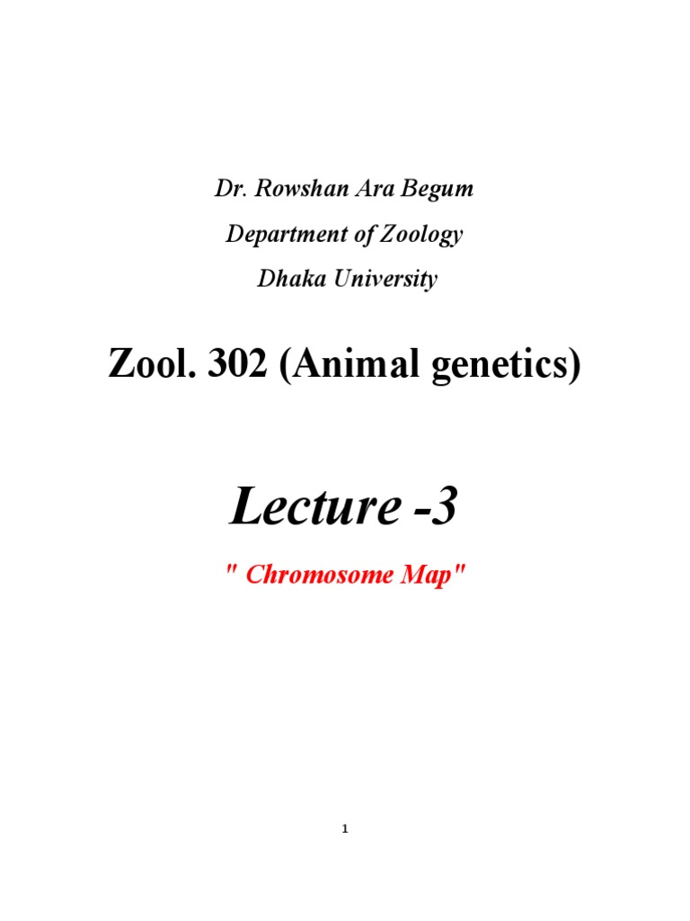 Chromosome Map | PDF