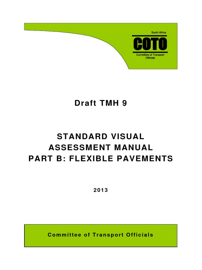 Draft TMH 9 Part B 05052013 | PDF