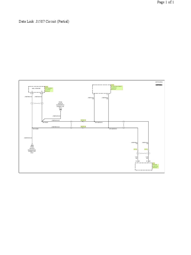 Volvo Vnl 2010 Cluster ,Ecm j1587 o 1708 | PDF