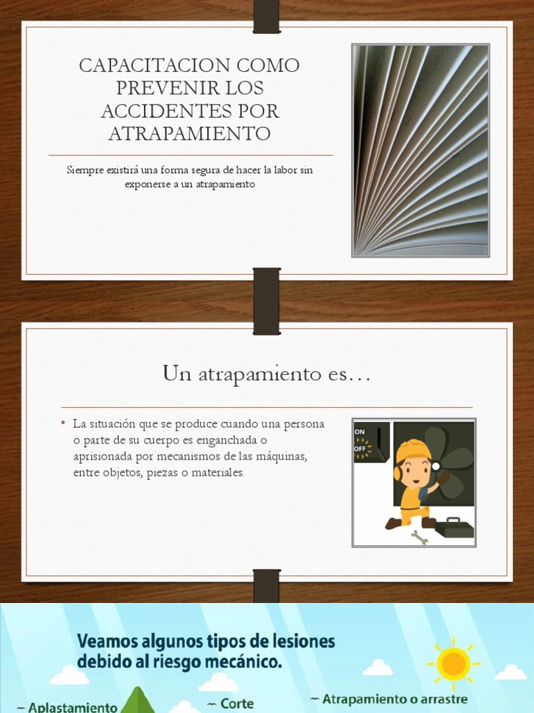 Prevención de Accidentes por Atrapamiento | PDF