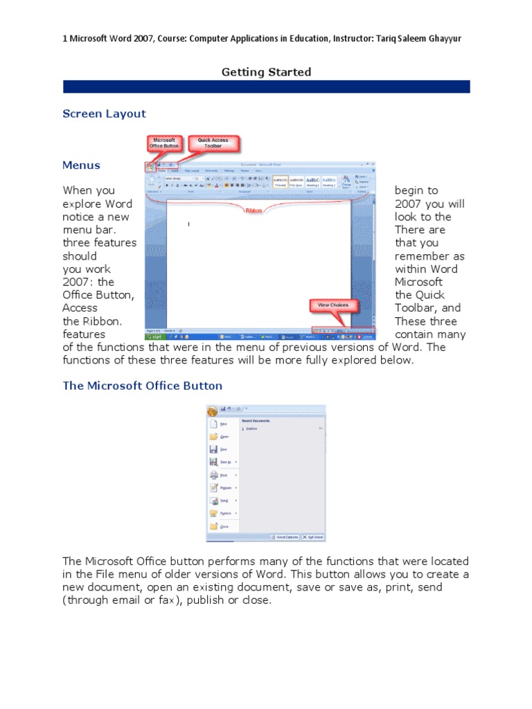 Ms Word | PDF | Hyperlink | Microsoft Word