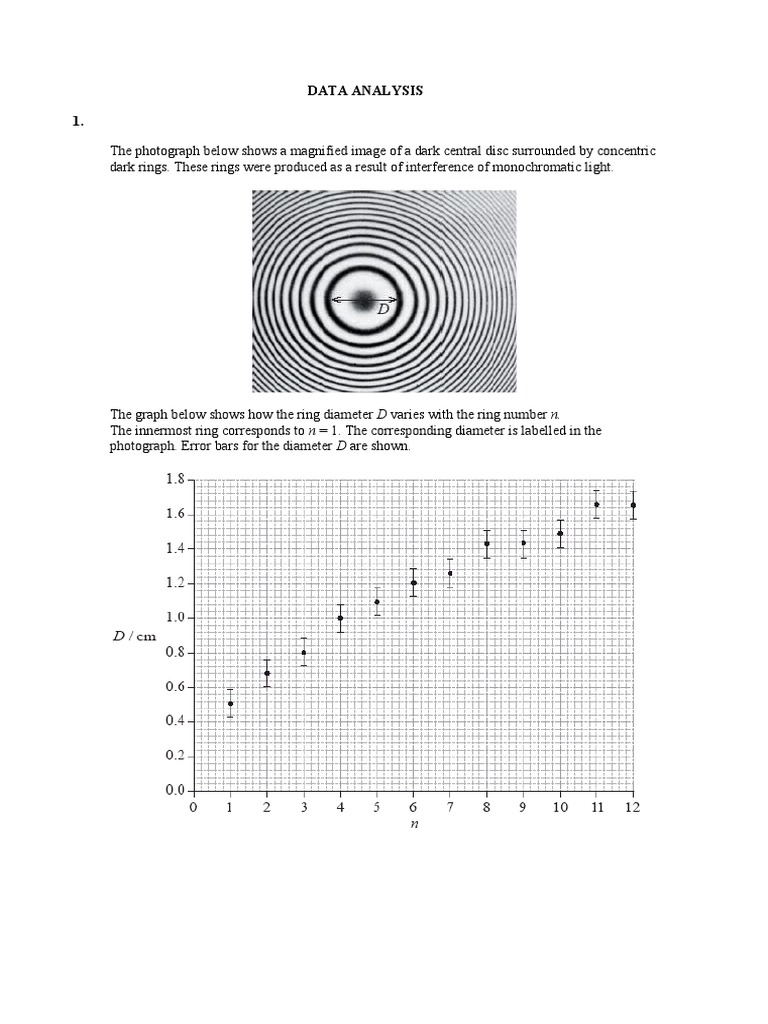 Measurement Data Analysis | PDF
