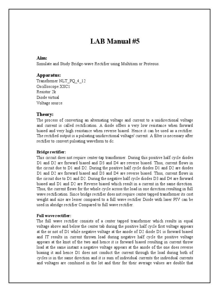 20013122-034-EDC Lab Manual#5 | PDF