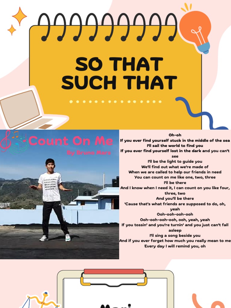 So That Such That | PDF | Noun | Grammar