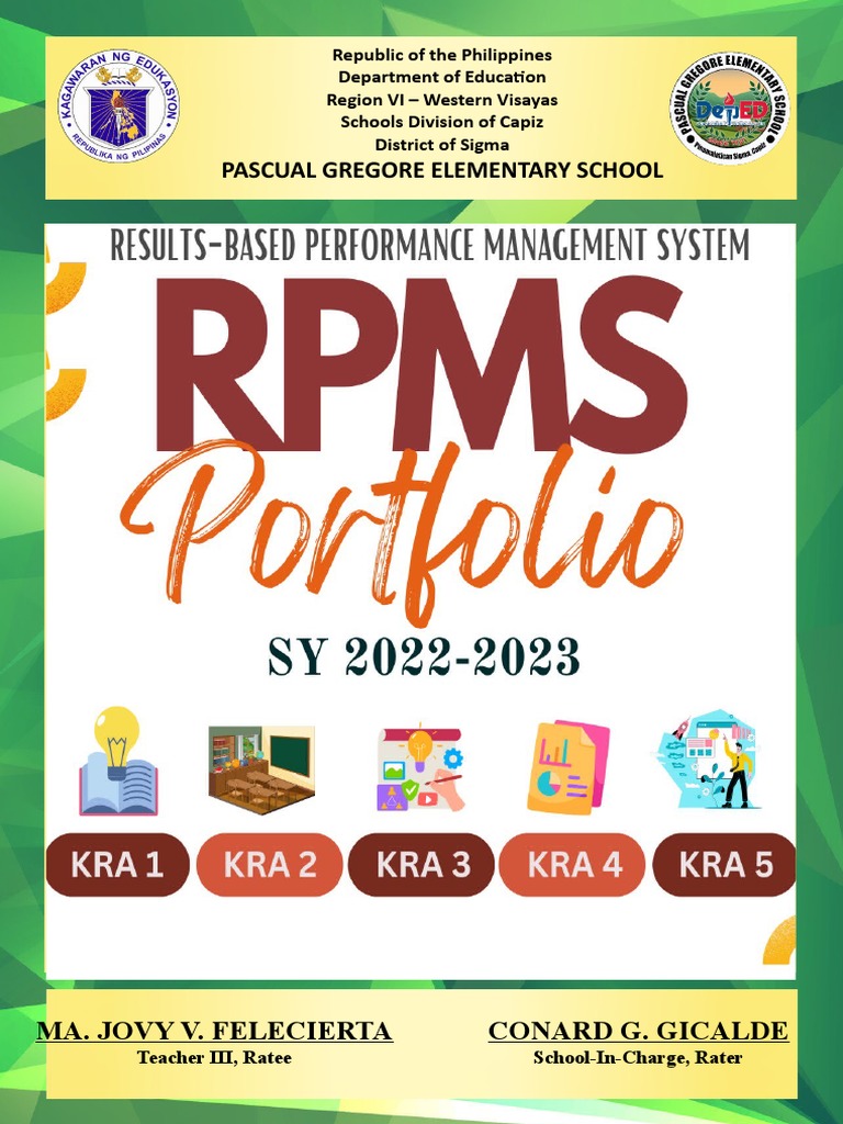 RPMS 2022-2023 for Teacher Evaluation | PDF