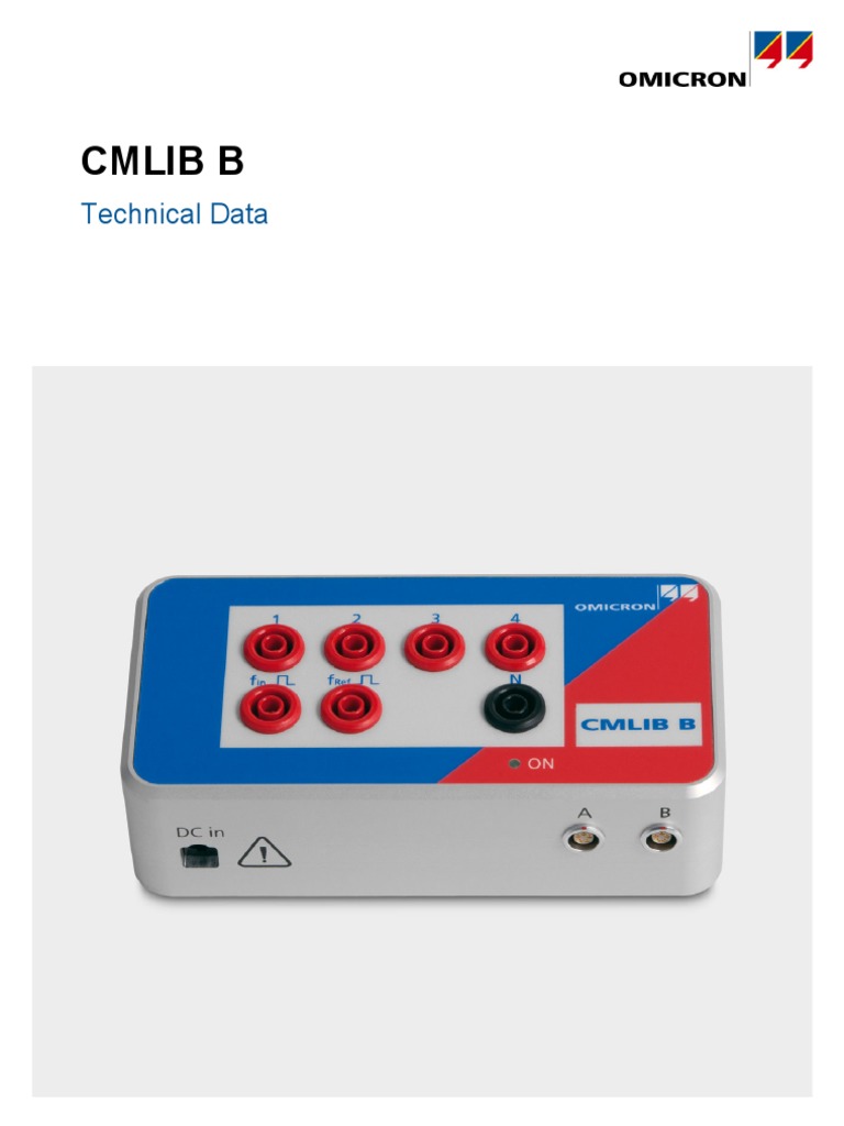 CMLIB-B-Technical-Data-ENU | PDF