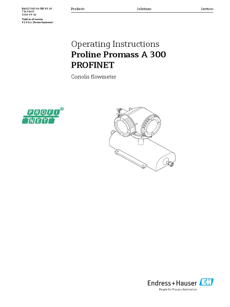 BA01736DEN - 0319 Profinet | PDF | Wireless Lan | Electrical Connector