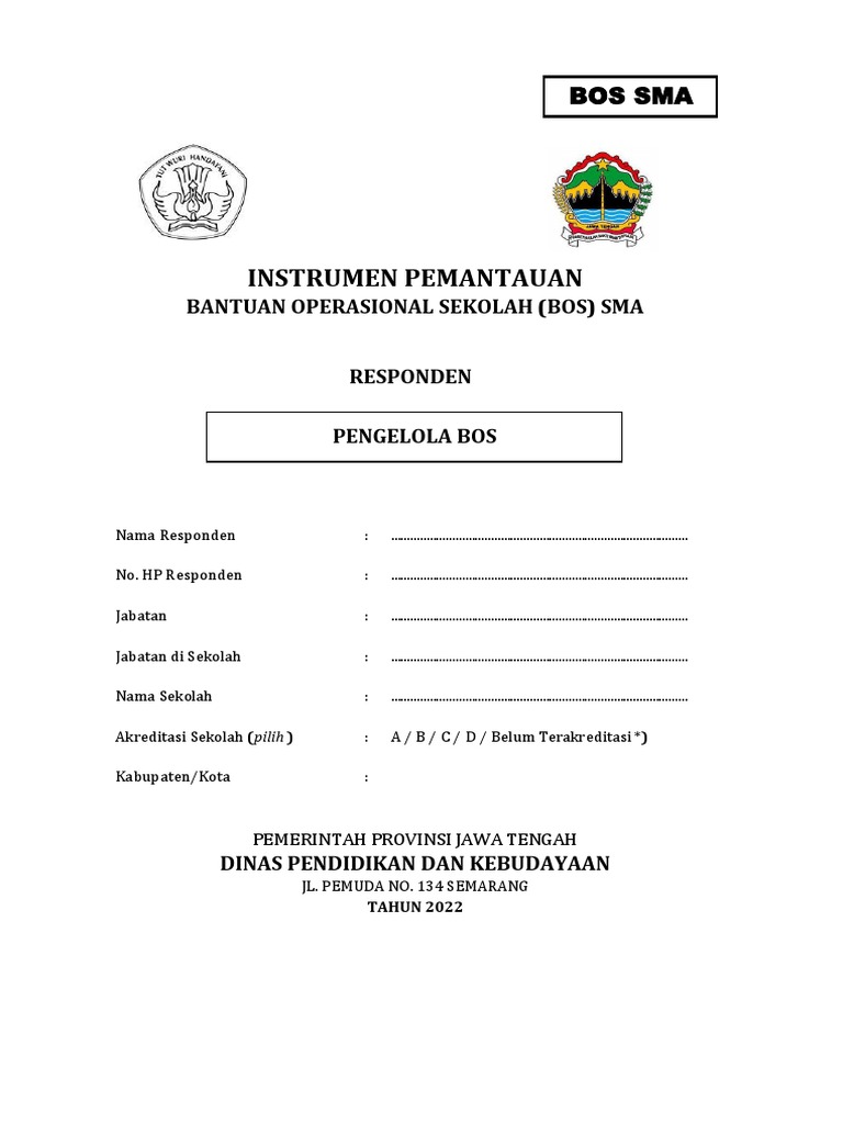 Juknis BOS SMA 2022 dan Pemantauan | PDF | Bisnis | Pengelolaan ...