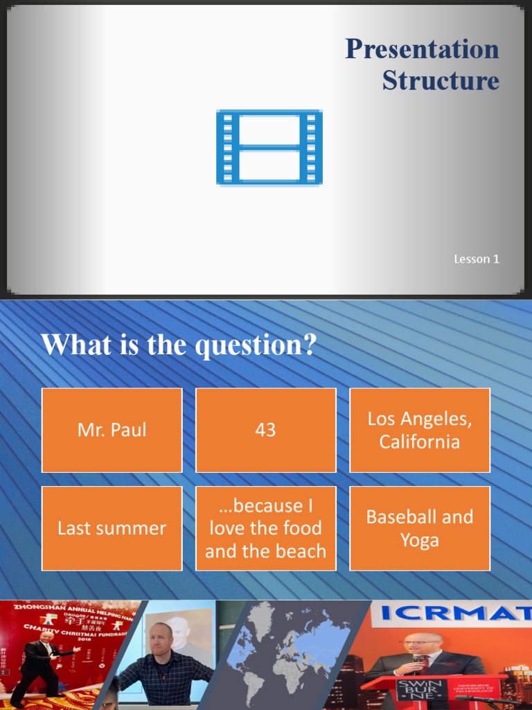 FPT Lesson 1 - Presentation Structure and Overview | PDF