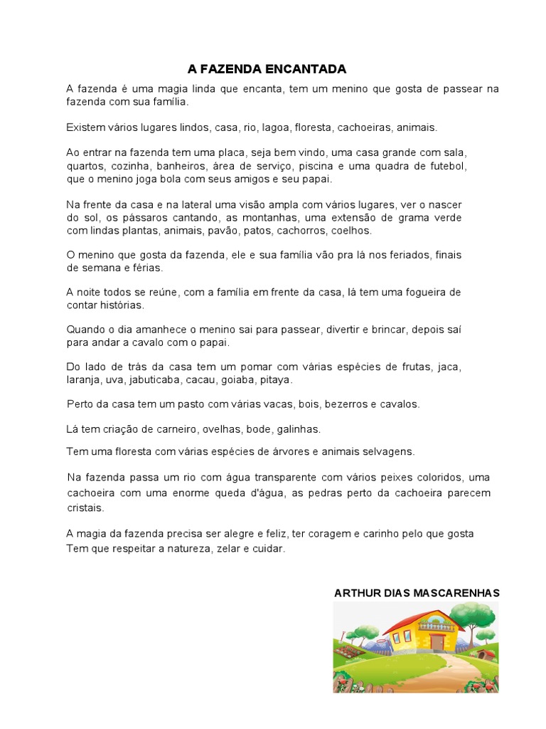 A Fazenda Encantada Digitalização Pdf