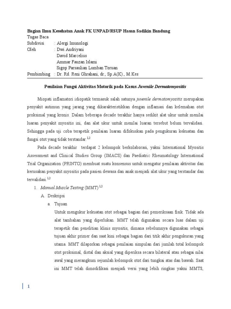 Tugas Baca MMT Dan CMAS | PDF