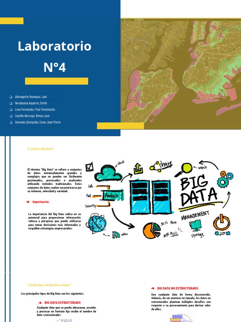Laboratorio N°4 | PDF | Big Data | Bases de datos