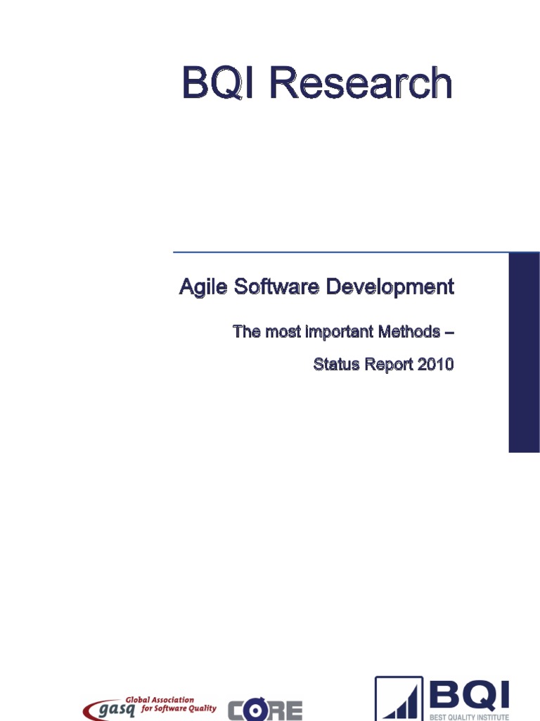 Agile Software Development Methods 2010 e Ga Co | Download Free PDF ...