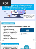 District Health Management Information System (Dhmis) Policy | PDF ...