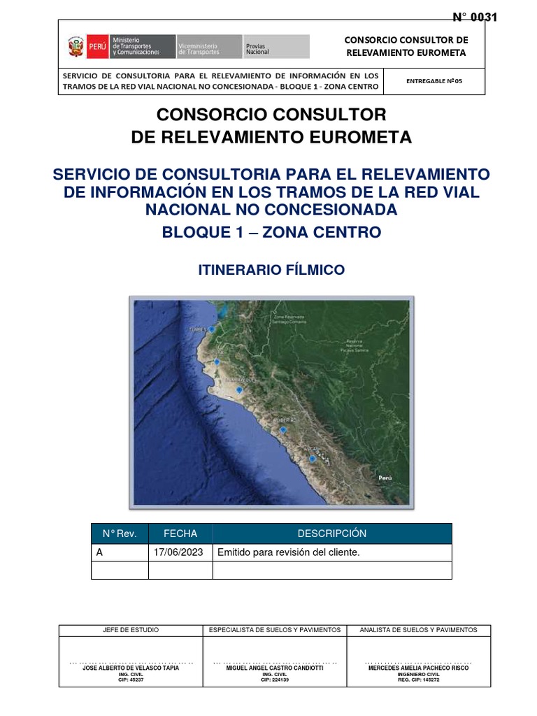 Itinerario Filmico Foliado | PDF