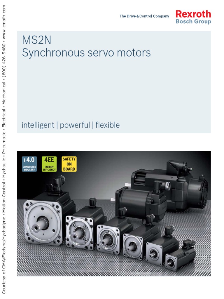 Rexroth MS2N Servo Motor Overview | PDF