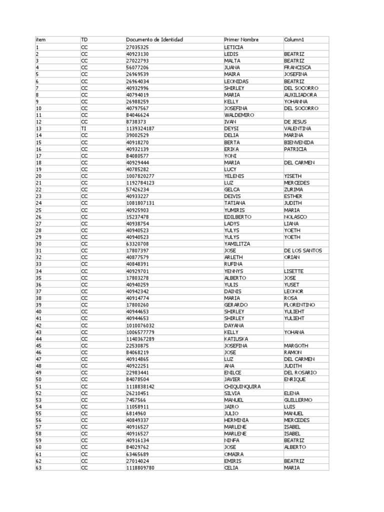 Info Formato General | PDF