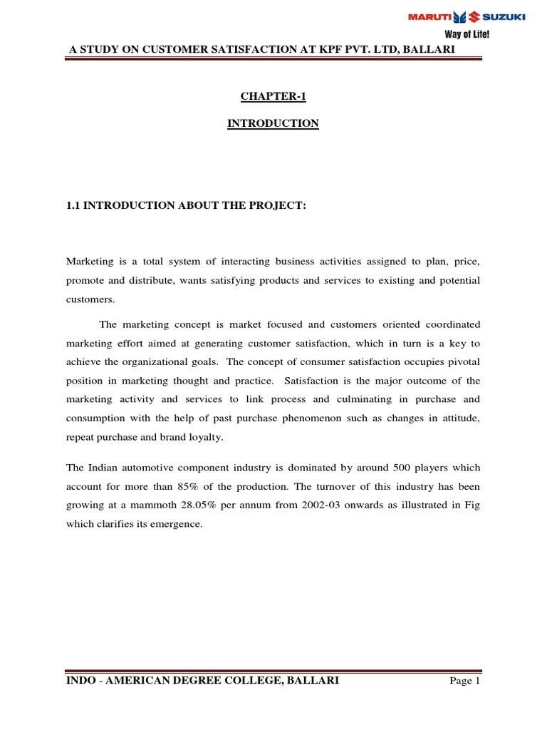 3.project Work KPF Thaneshwara | PDF