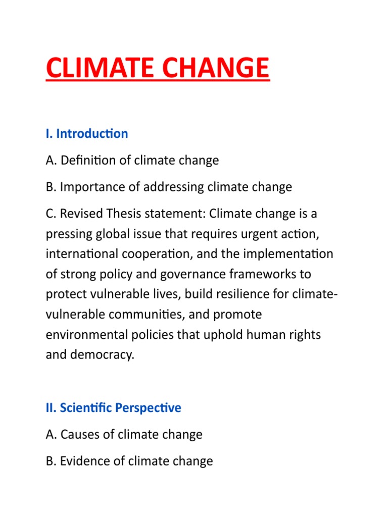 Climate Change | Download Free PDF | Climate Change | Intergovernmental ...