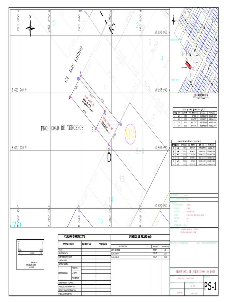 Plano Subdivision | PDF