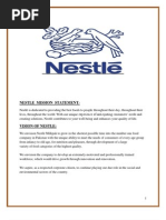 Nestlé Mission and Vision Overview | PDF | Nestlé | Foods
