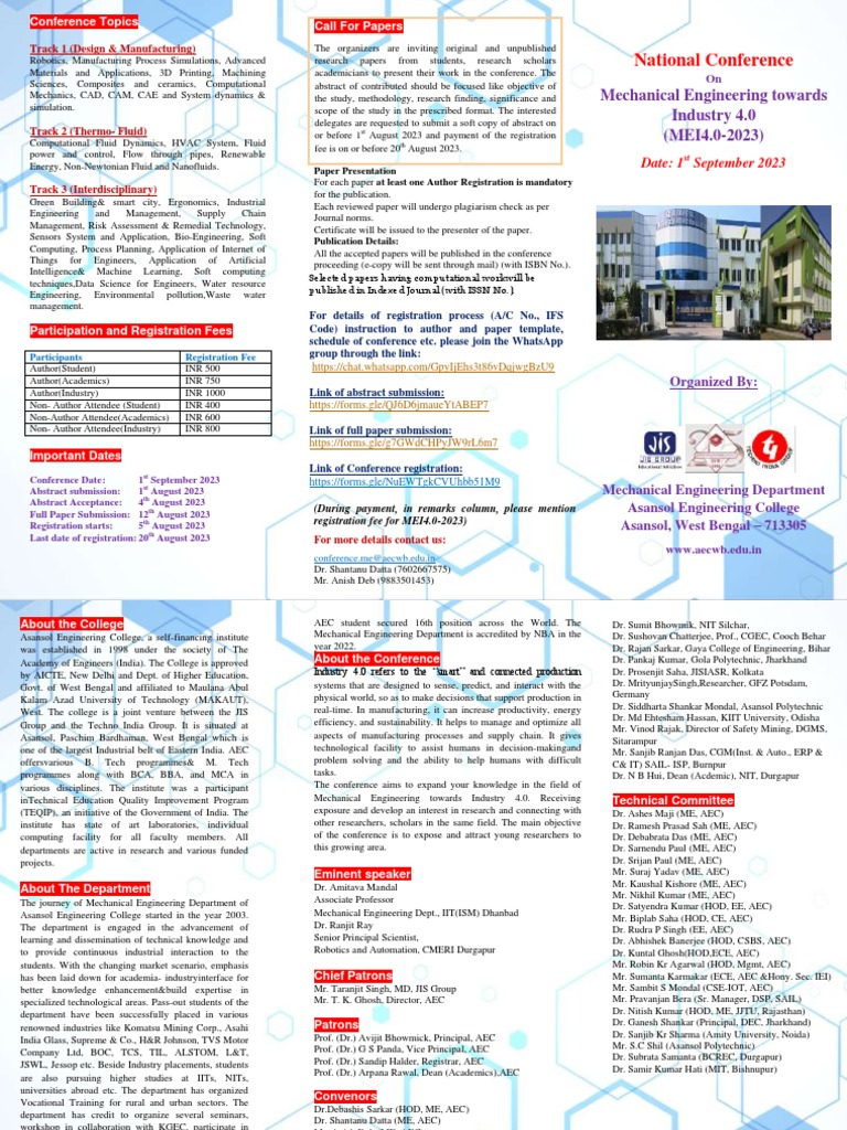 National Conference - ME - Brochure - 24 July 2023 | PDF