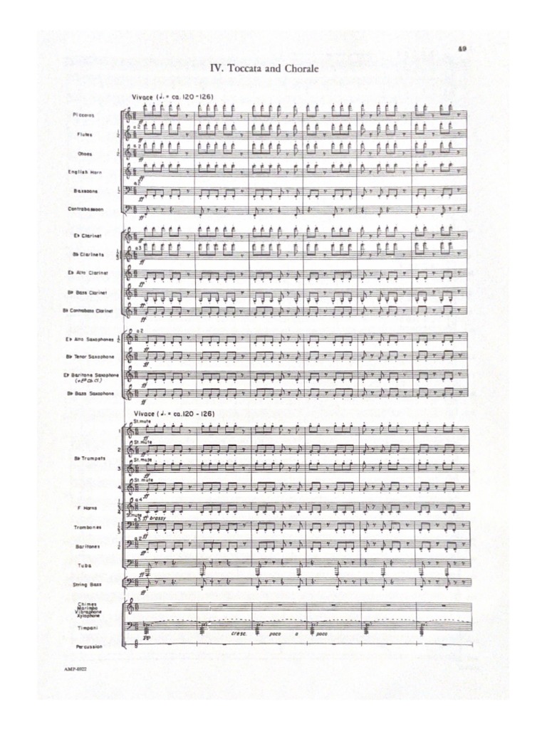 Karel Husa 4楽章① | PDF