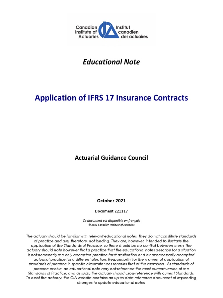 Ifrs 17 Survival Guide | PDF | International Financial Reporting ...