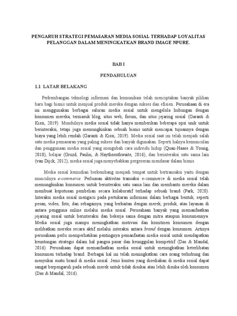 Metodologi Penelitian BAB 1 UTS | PDF