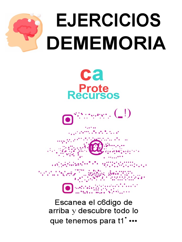 Fichas Para Trabajar La Memoria Pdf