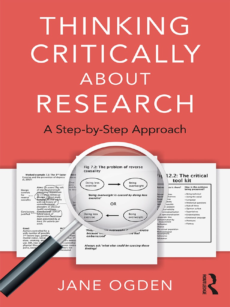 Thinking Critically About Research - A Step by Step Approach (2019 ...