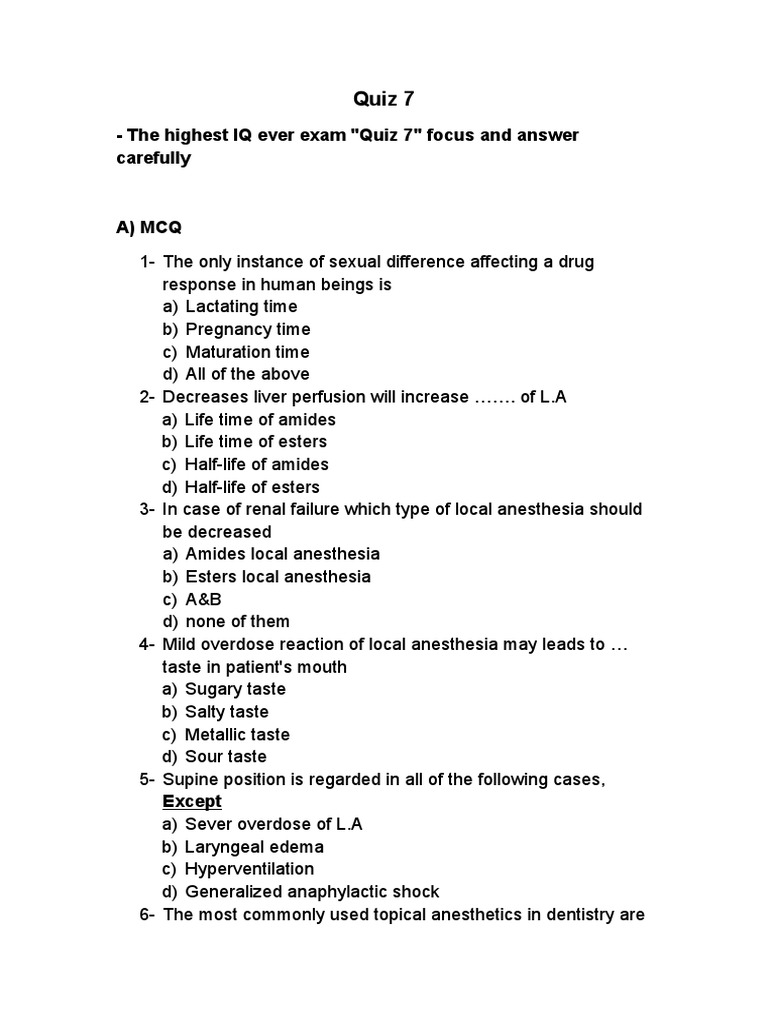 Final Oral Surgery Exam | PDF | Science & Mathematics | Technology ...