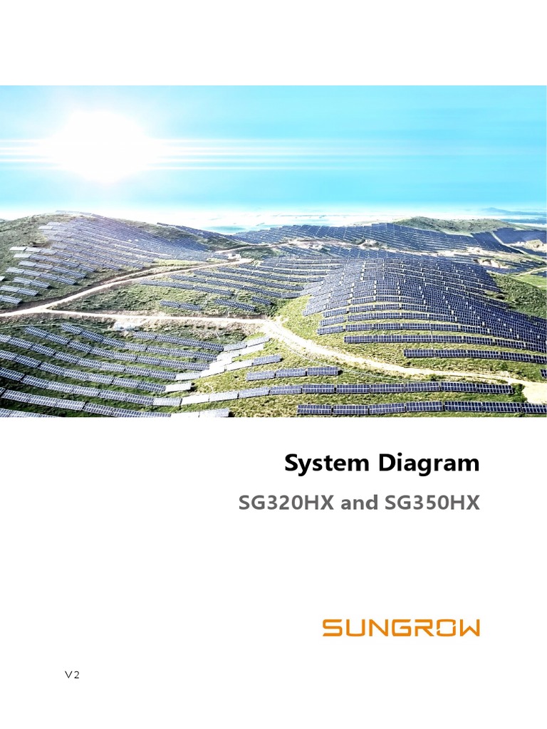 Ti 20221115 Sg320hx and Sg350hx System Diagram v2 en | PDF | Power Inverter | Electronics