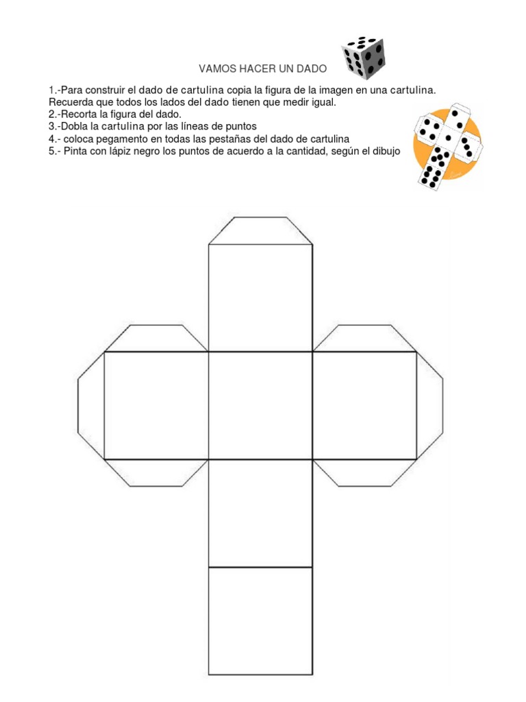 Vamos A Hacer Un Dado | PDF