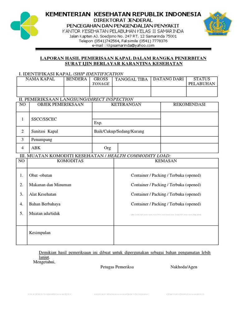 FORM Clearance Out KKP | PDF