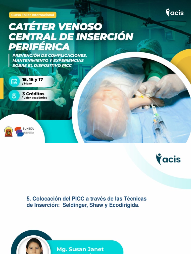 CE150523-EXP-PICC-NEO-TEMA-05 | PDF | Terapia intravenosa | Medicina ...