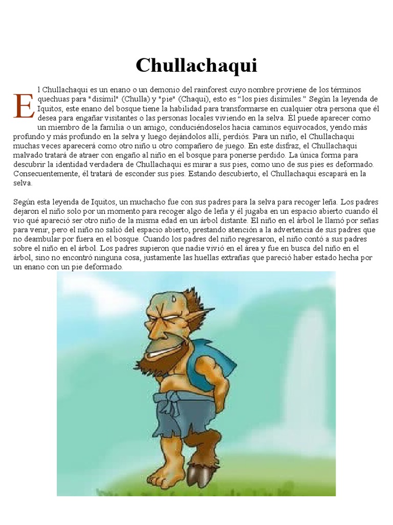 Chullachaqui | PDF