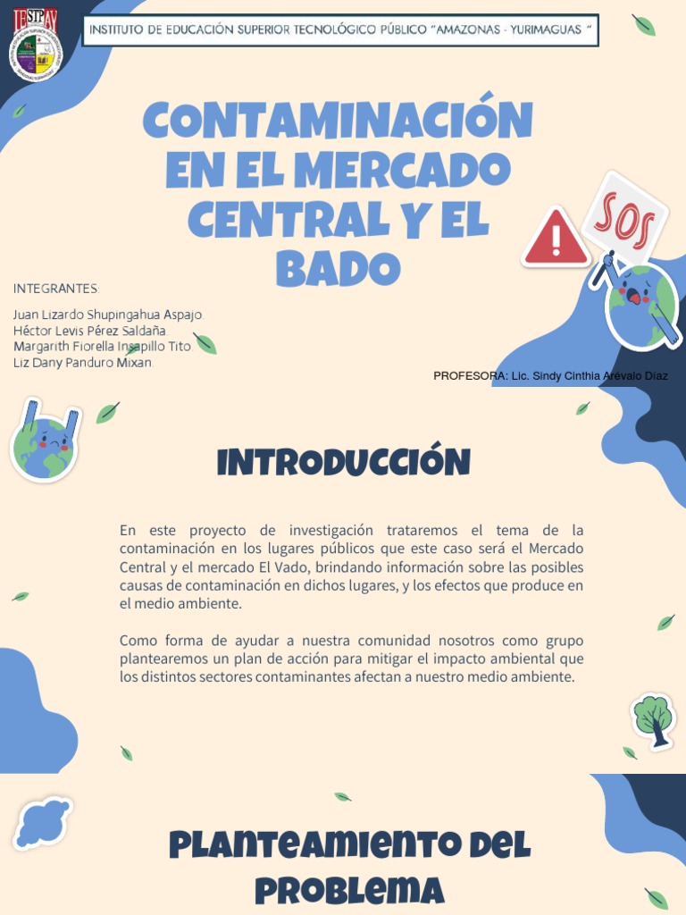 Proyecto Contaminacion | PDF | La contaminación del agua | Residuos