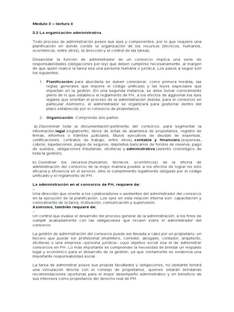 Modulo 3 Lectura 4 | PDF