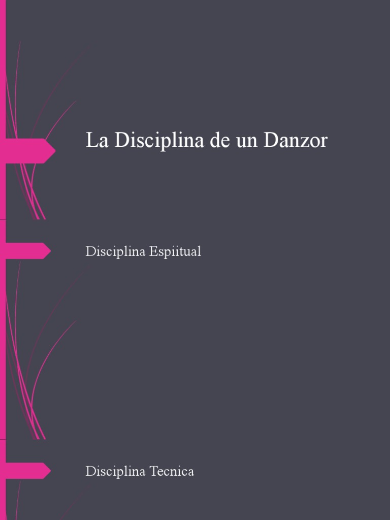 La Disciplina de un Danzor | PDF