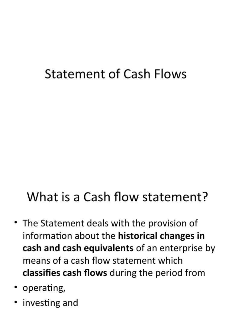Understanding Cash Flow Statement | PDF Understanding Cash Flow Statement | PDF