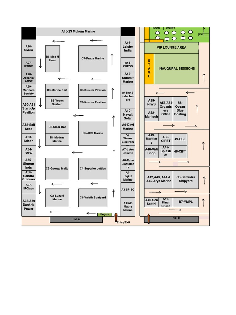 Floor Plan-IBMS 2023-Jan 19th | PDF
