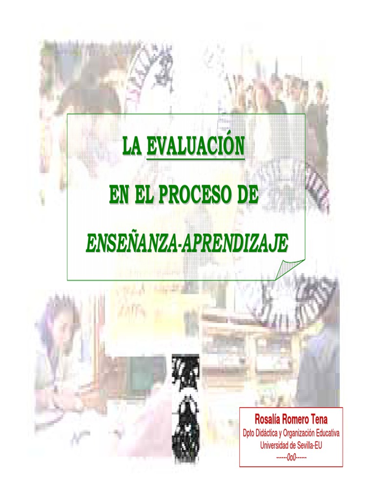 Microsoft PowerPoint - Tema 4-Evaluación | PDF