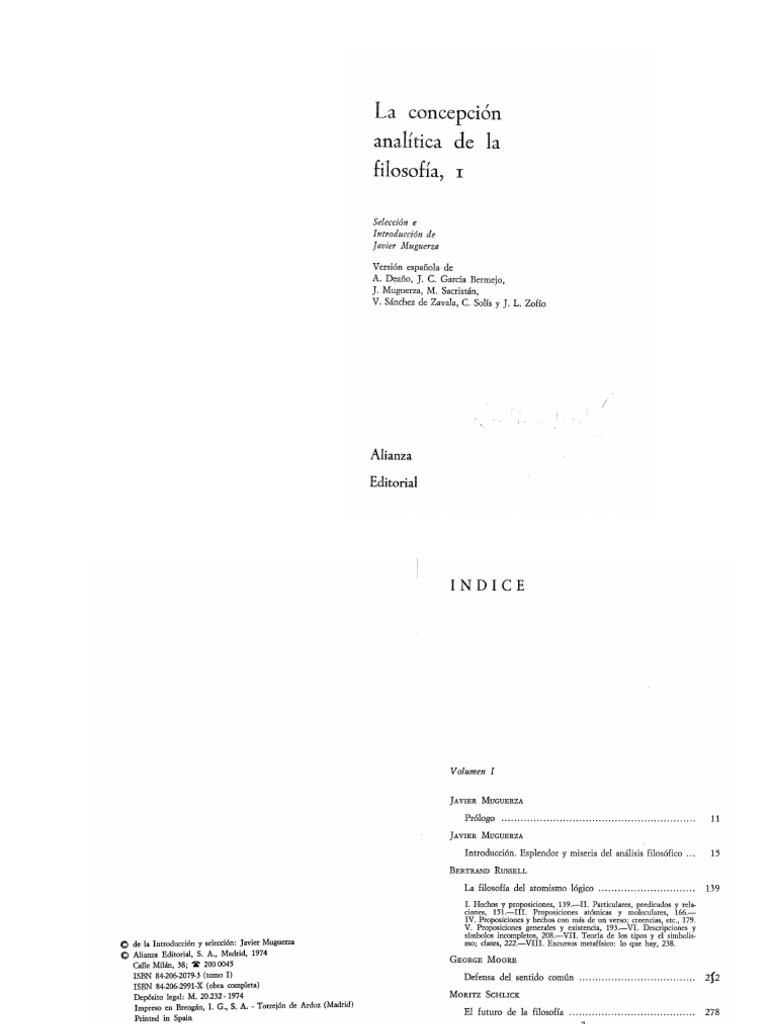 Russell, Bertrand - "La filosofía del atomismo lógico. Descripciones y ...