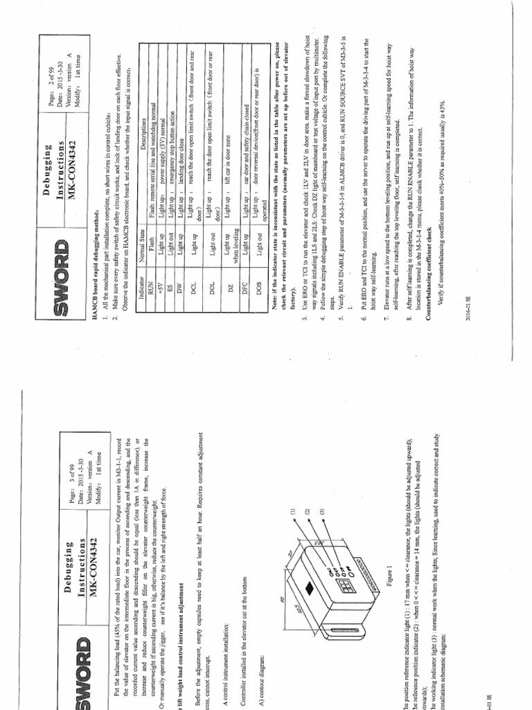 Instalacion Ascensores Hamcb2 | PDF